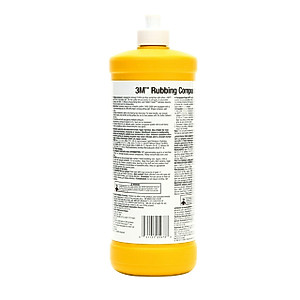 3M Rubbing Compound, 05973, Liquid Formula,1 qt (32 fl oz/946 mL)