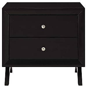 Modway Providence Nightstand or End Table, Cappuccino