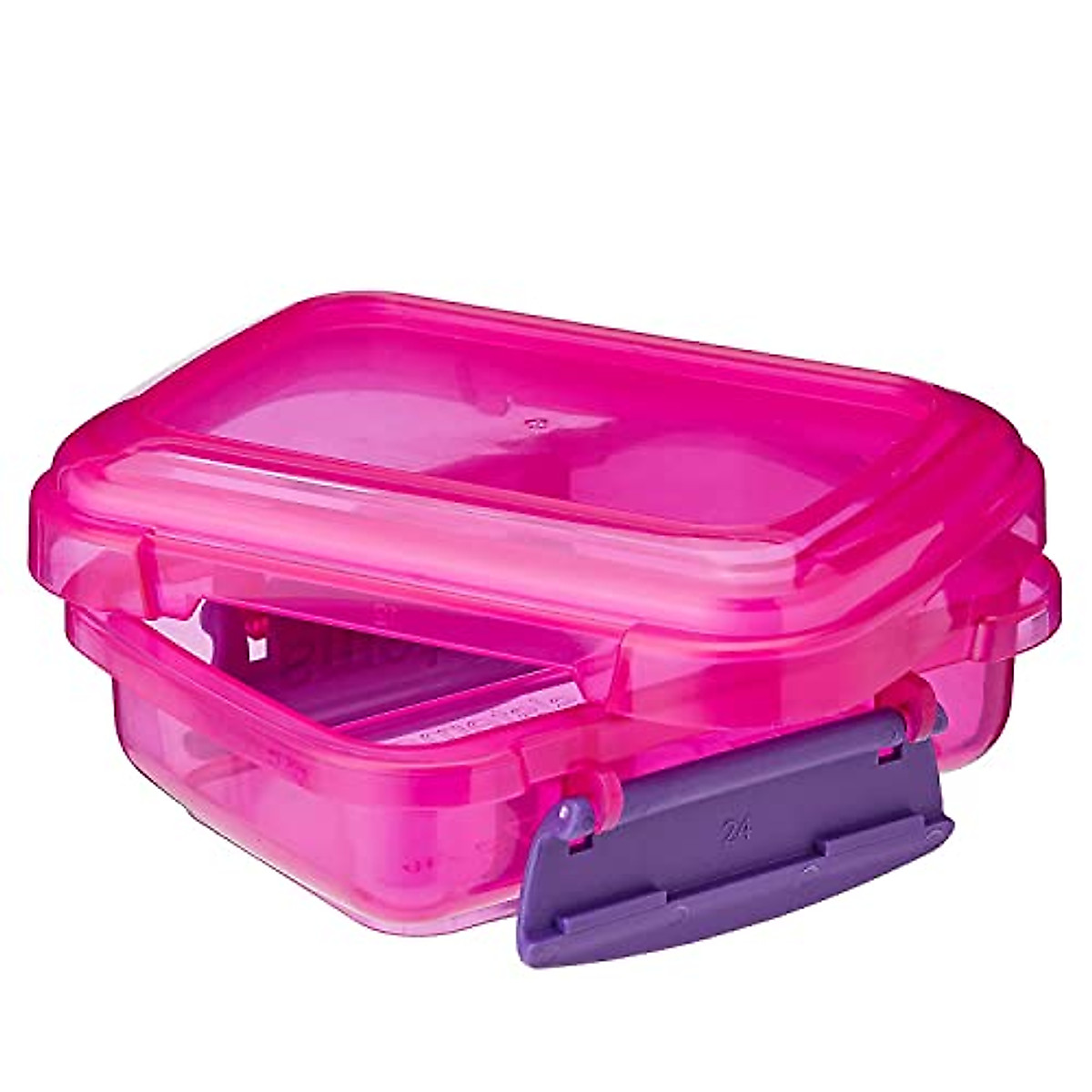 Sistema Lunch Collection Food storage containers, Blue, Green, Pink 6.7oz