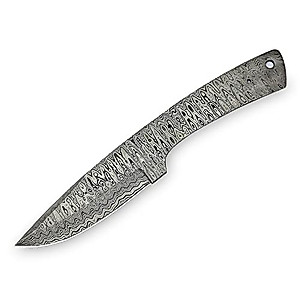 Custom Handmade Damascus Steel Skinner Knife Blank Blade for Knife Making HB 26