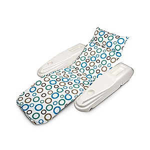 Poolmaster Swimming Pool Adjustable Floating Chaise Lounge, Rio Sun, Mod Dots