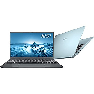MSI Prestige 14 14" FHD Ultra Thin and Light Professional Laptop: Intel Core i7-1260P GTX 1650 16GB LPDDR4X 512GB NVMe SSD, Thunderbolt 4, MicroSD Card Reader, Win 11 Pro: Carbon Gray A12SC-007