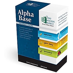 Ortho Molecular - Alpha Base Premier Packs - 60 CT