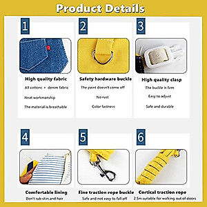 Guinea Pig Clothes,Soft Bunny Ferret Clothes with Pet Rabbit Harness and Leash Mini Hat Bag Cute Brooch for Kitten Small Animal Collars