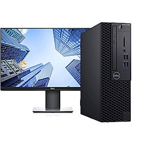 Dell OptiPlex 3070 SFF Small Form Factor Desktop - 9th Gen Intel Core i5-9500, 16GB DDR4 Memory, 512GB SSD,USB WiFi, Nvidia Geforce GT730 2gb Video, with 24" LCD Windows 10 Pro (Renewed)