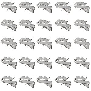 Trailer Frame Wire Clips Stainless Steel Cable Wire Organization for Fishing Boat Trailer, 25pcs