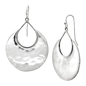 Silpada .925 Sterling Silver Earrings for Women, Jewelry Gift Idea, Crescent Drop'