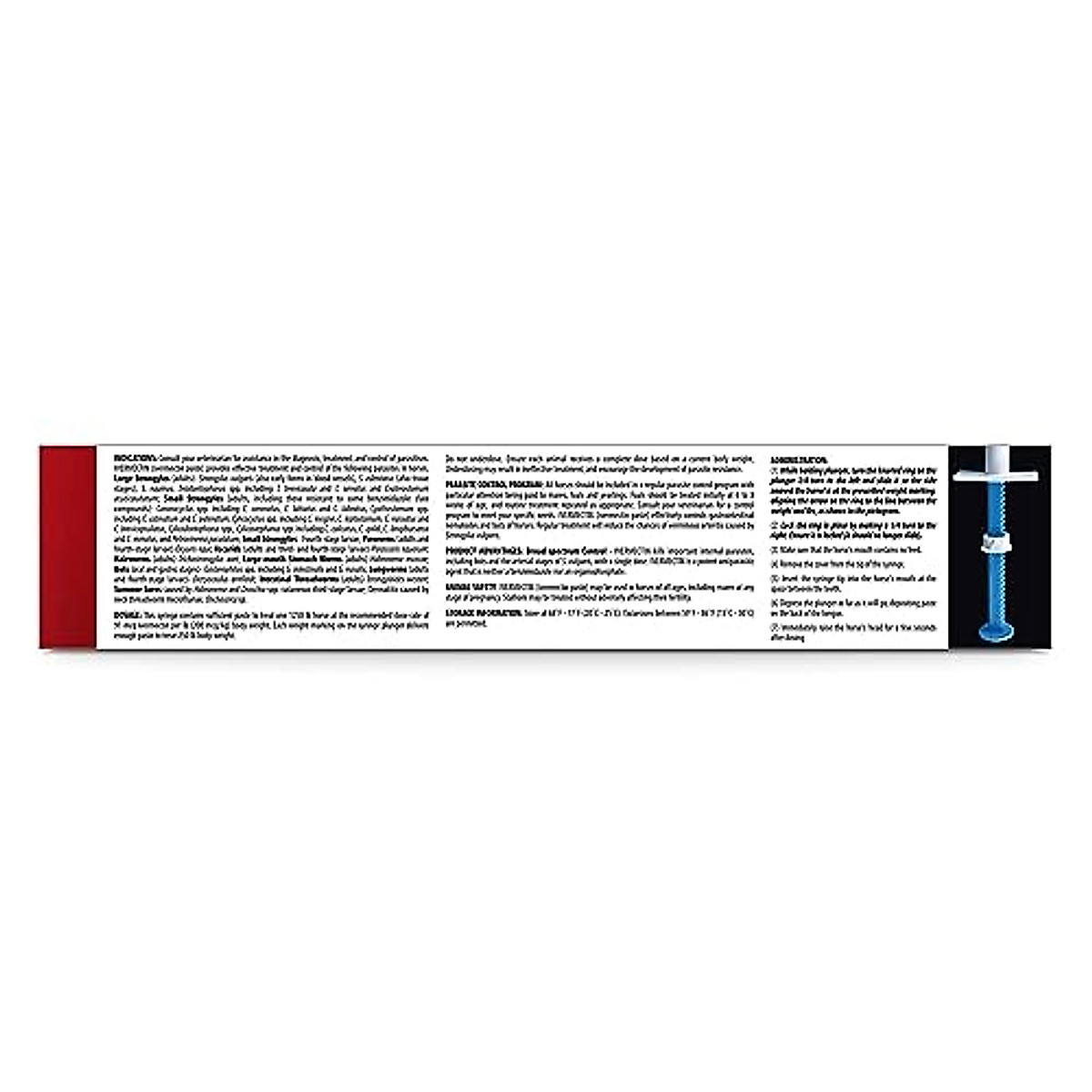 Jeffers Ivermectin Horse Dewormer | Single Dose for Horses | Gel Dewormer for Horses