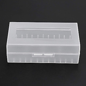 Diydeg Battery Case, 2PCS Battery Box Container 220700/ Battery Box, for Battery Storage