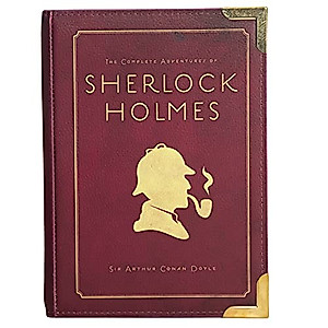 Well Read Co Crossbody Purse Handbag for Book Lovers - Sherlock Holmes, Vegan Leather, Large