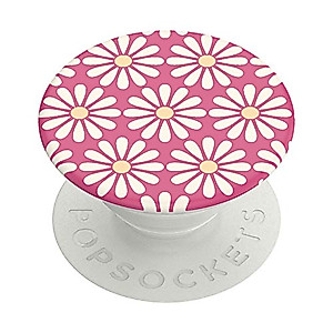 ​​​​PopSockets Phone Grip with Expanding Kickstand, PopSockets for Phone - Daisy Mod Pink