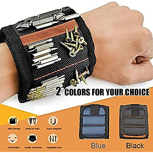 Magnetic Wristband Mens Gifts for Birthday Father's day Christmas, Unique Tool for Holding Screws Gadgets Gift for Dad, Husband, Boyfriend, Handyman mechanics