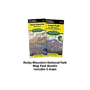 Rocky Mountain National Park [Map Pack Bundle] (National Geographic Trails Illustrated Map)