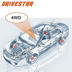 4WD Only Front Wheel Hubs and Bearing Assembly 4x4 AWD for Chevrolet 2002 03 04 05 06 Silverado/Suburban/Avalanche 1500 Tahoe GMC Sierra Savana Cadillac Escalade 6 Lugs w/ABS