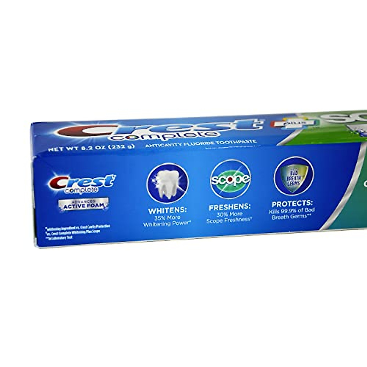 Crest Complete Whitening + Scope Mint Outlast Toothpaste, 5 pk./7.3 oz