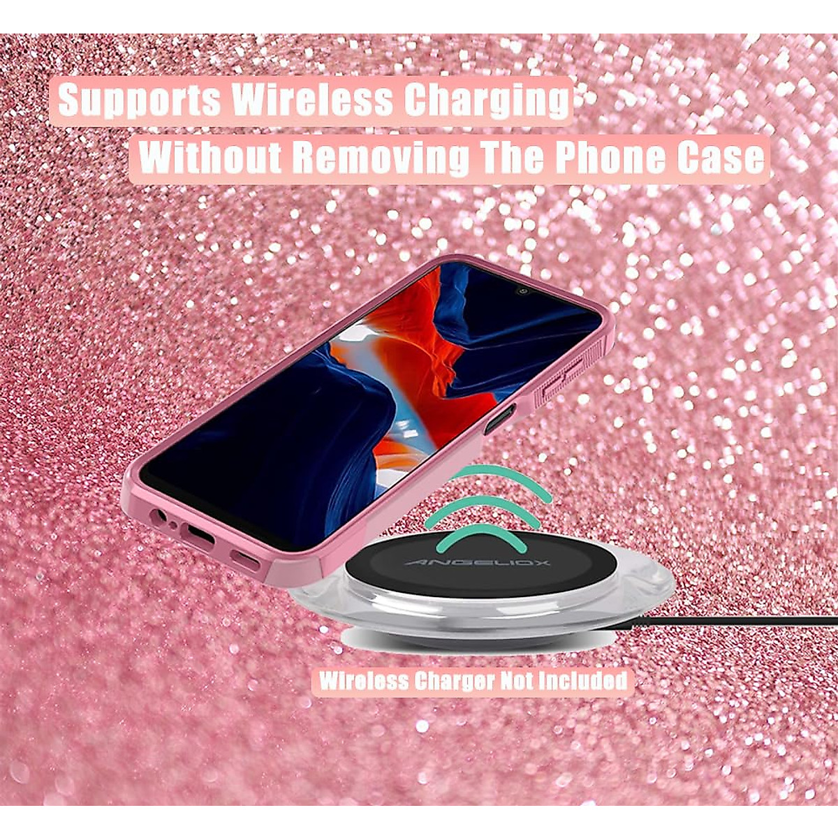 Case for Samsung Galaxy S23 Cherry Blossom Samsung S23 Phone Case and Cover for Galaxy Android S23 5G Cases Flower Sakura S23 Slim Case 6.1'' Heavy Duty Shockproof PC+Soft Silicone Covers