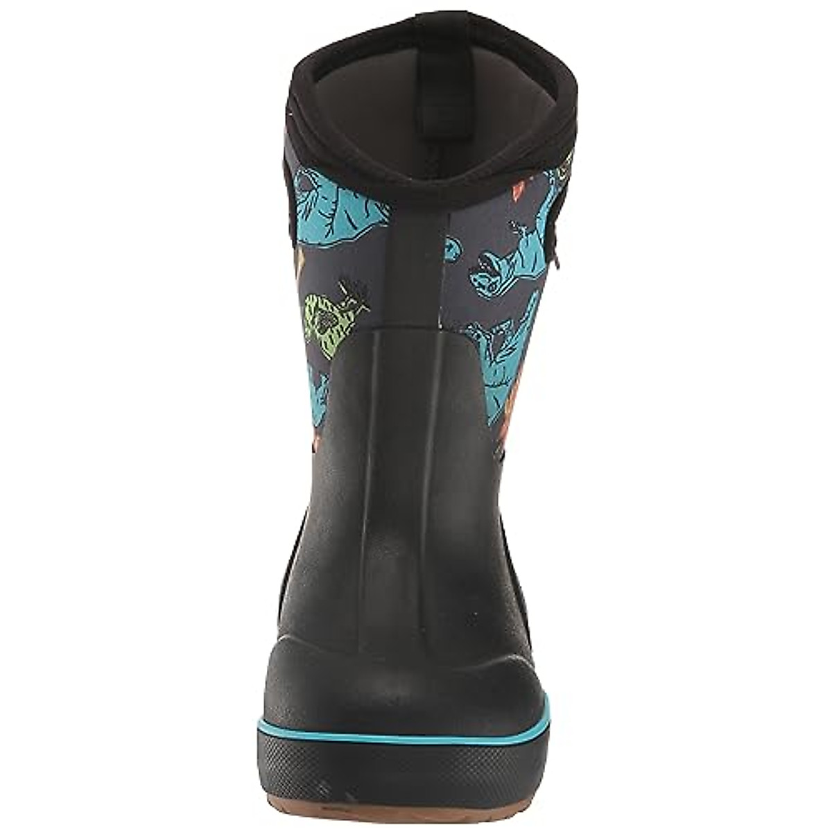 BOGS Classic II Snow Boot, Black Multi, 2 US Unisex Big Kid