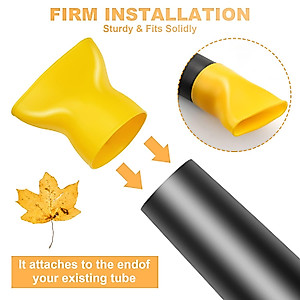 Leaf Blower Flat Nozzle for DeWalt 60V MAX Flexvolt Leaf Blower Flat Compatible DeWalt DCBL772X1 & DCBL772B & DCMBA572 - Only Flat Nozzle