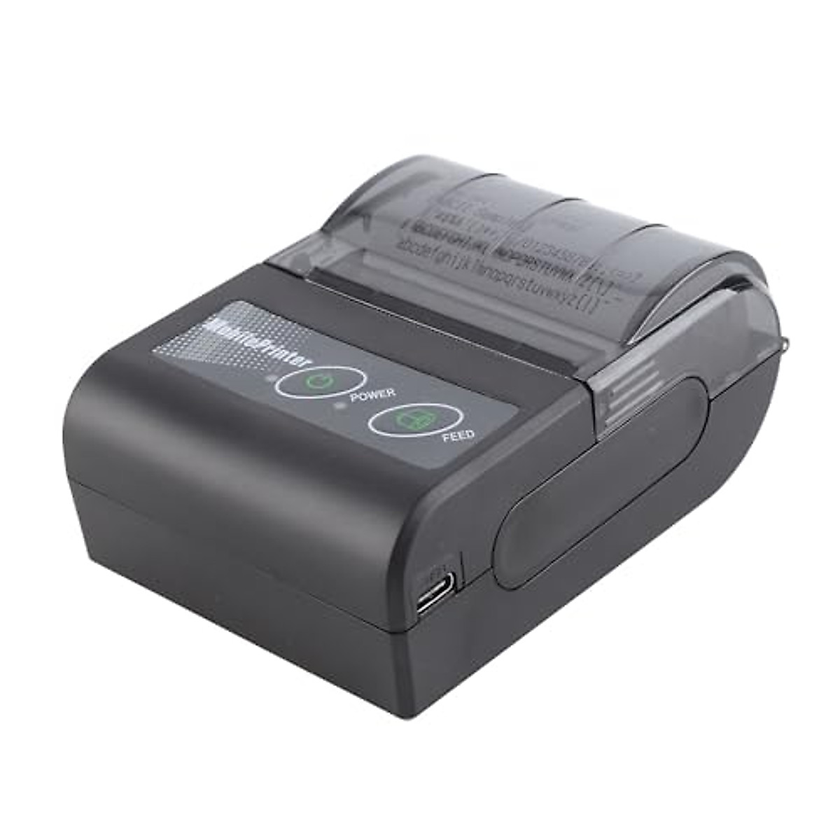 Cosiki Receipt Printer, Thermal Receipt Printer Mini 203DPI Resolution Receipt Printers with Auto Sleep and Wake Up for Restaurant, Retail Store, Pizza Shop