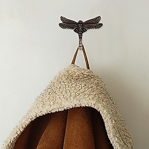 ABOOFAN Dragonfly Clothes Hook Decorative Hooks for Hanging Things Bathroom Towel Hooks for Wall Dragonfly Shape Hook Wall Hook for Kitchen Decorative Wall Hook Wall Hanging Hooks Key Hook