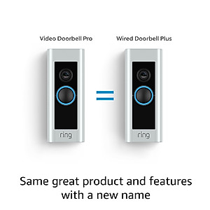 Ring Video Doorbell Pro – Upgraded, with added security features and a sleek design (existing doorbell wiring required)
