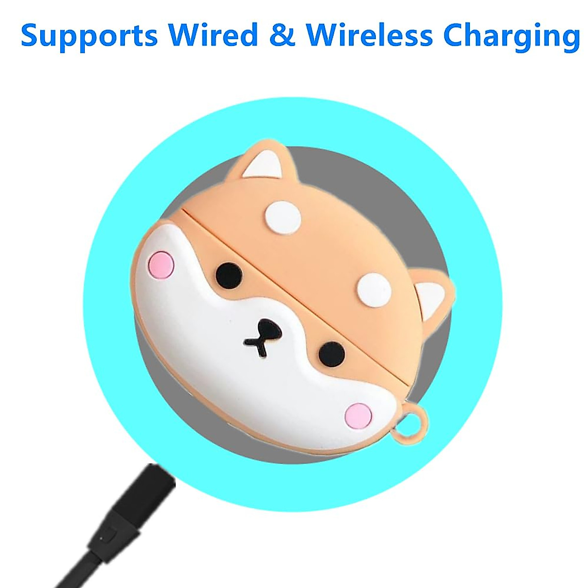 Sony WF-1000XM4 Case Cover, Soft Silicone Protective Case Skin for Sony WF-1000XM4, Shockproof, Sony WF-1000XM4Earbuds Case, Wireless Charging