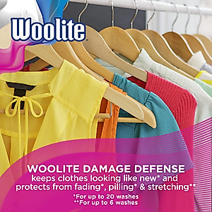 Woolite Damage Defense Liquid Laundry Detergent, Light Fresh Scent, 33 Loads, 50 Fl Oz