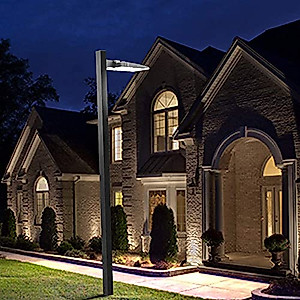 Lightdot 240W LED Parking Lot Lights Commercial (33600Lm Eqv 1000W HPS) 5000K Adjustable Arm Mount Pole Light with Dusk to Dawn Photocell, IP65 Waterproof LED Parking Lot Lights Outdoor - 2Pack