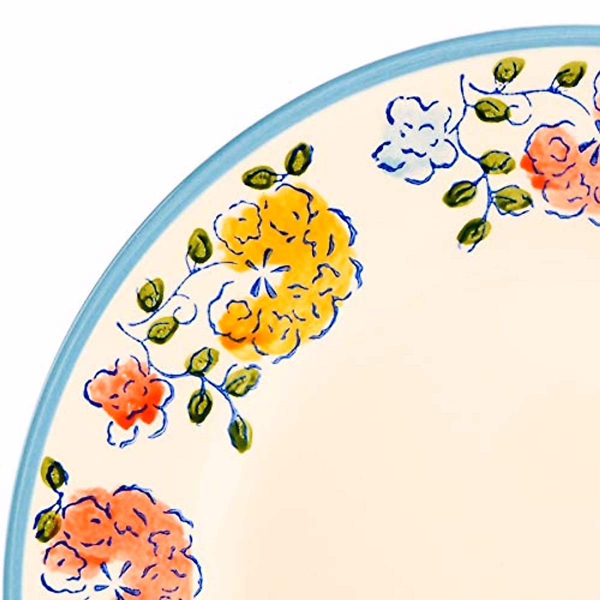 Gibson Elite Hand-Painted Dinnerware Set, Service for 4 (12pcs), Anaya