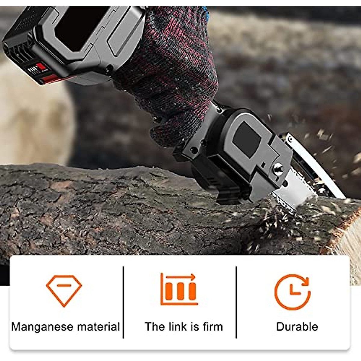 VOXPO 2-Pack S52 Chainsaw Chain 14 Inch .050" Gauge, 3/8" LP pitch, 52 Drive Links for Craftsman Greenworks Poulan Echo Husqvarna Stihl Ryobi