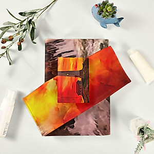 Flradish Lighthouse Towels 3 Pack Bath Towels for Bathroom Set Soft Cotton Highly Absorbent Lightweight & Quickdry Towel Set 1 Bath Towel,1 Hand Towel,1 Washclothe