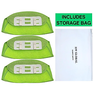 3PCS Hard Hat Liner Sweatband Work Safety Helmet Accessories, Washable Cool Mesh Towel Sweat Absorber Pad for Men Woman, Insert Hardhat Replacement Suspension, Head Comfortable Protection