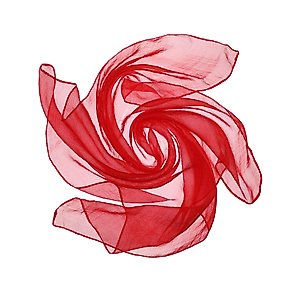 Boao Women Chiffon Scarf 50s Sheer Square Neck Head Scarf Vintage Neckerchief Women Accessories for Women Girls (Color 7)