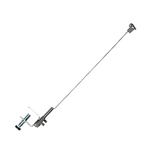 Household Essentials Flexible Iron Cord Minder, 18" High, Silver