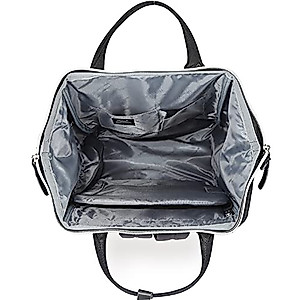 himawari Travel Backpack with USB Charging Port 15.6 Inch Doctor Work Bag laptop backpack for Women&Me(9001- Light Grey23#)