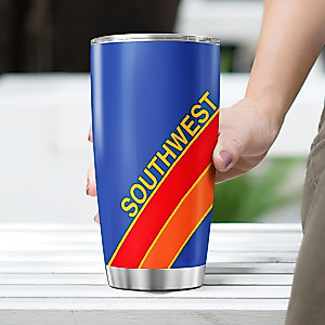 Tumbler Southwest Insulated Airlines Coffee Canyon Steel Blue 20 30 Oz Livery Stainless