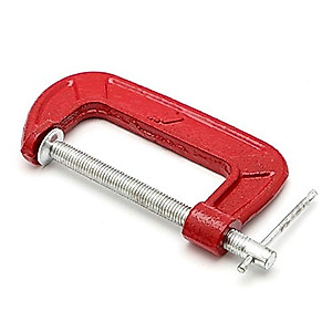 Ochoos C-Clamp G-Clamp Heavy Duty Metal Woodworks Handyman Carpenter Vise Grip Tool New - (Size: 4 inches)