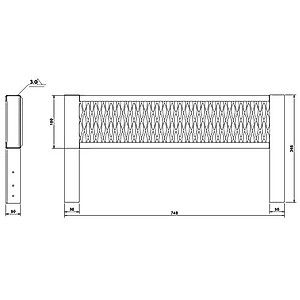 TBOZZ Aluminium Peterbilt Battery Box Toolbox Bottom Replacement Step for 379 388 389
