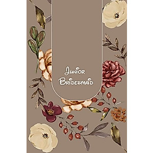 junior bridesmaid notes: Junior Bridesmaid Notes for journaling for girls