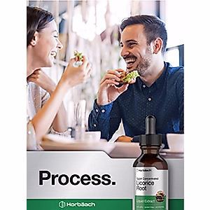 Licorice Root Extract | 2 oz | Alcohol Free | Vegetarian, Non-GMO, Gluten Free Liquid Tincture | by Horbaach