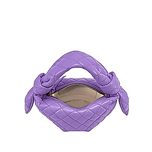JW PEI Women's Croissant Top Handle Bag (Purple)