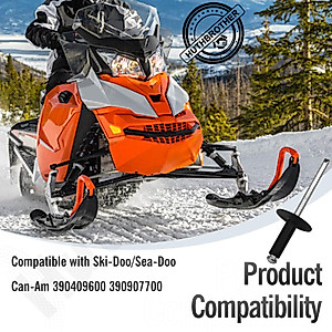 Huthbrother (70-Pack) 3/16 Steel Pop Rivet 293150104, Compatible with Ski-Doo/Sea-Doo/Can-Am 390409600 390907700
