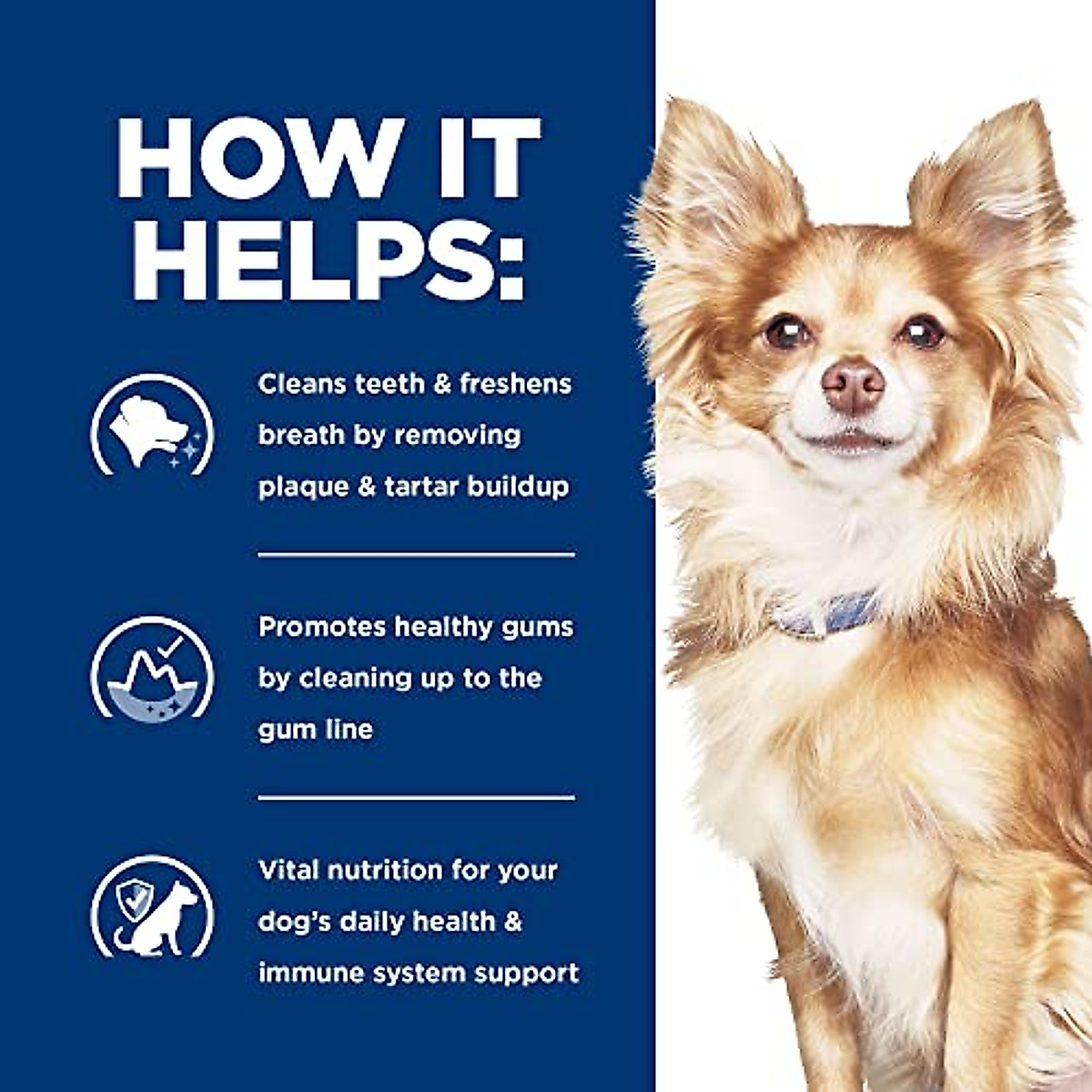 Hill's Prescription Diet t/d Dental Care Small Bites Chicken Flavor Dry Dog Food, Veterinary Diet, 5 lb. Bag