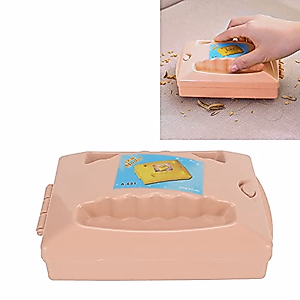 Carpet Debris Brush Double,Carpet Sofa Sweeper Double Roller Remove Debris Table Sweeper Cleansing Brush for Desktop Bed