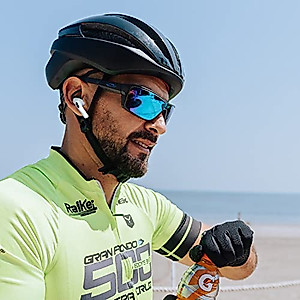 Luckvan 4 Pairs Ear Hooks for AirPods Pro 2 with Silicone Storage Pouch Earbuds Cover for AirPods Pro2 Accessory Wing Ear Tips Black