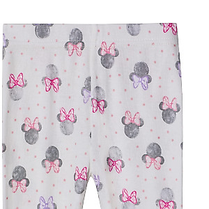 Disney Baby Girls' Minnie Mouse Snug Fit Cotton Pajamas (24 months, Minnie Bow)