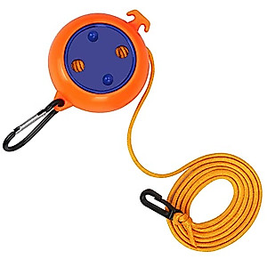 FYY Portable Travel Clothesline Cord, Adjustable Camping Clothes line,Elastic Travel Retractable Clothes line Cord for Outdoor/Indoor, Travel, Camping, Backyard, Hotel, 26 ft