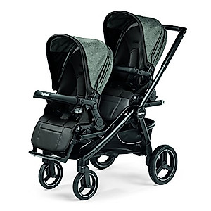 Peg Perego Pop-Up Seat for Triplette Stroller - Compatible with The Triplette, Duette, and Team Strollers - Made in Italy - Terracotta