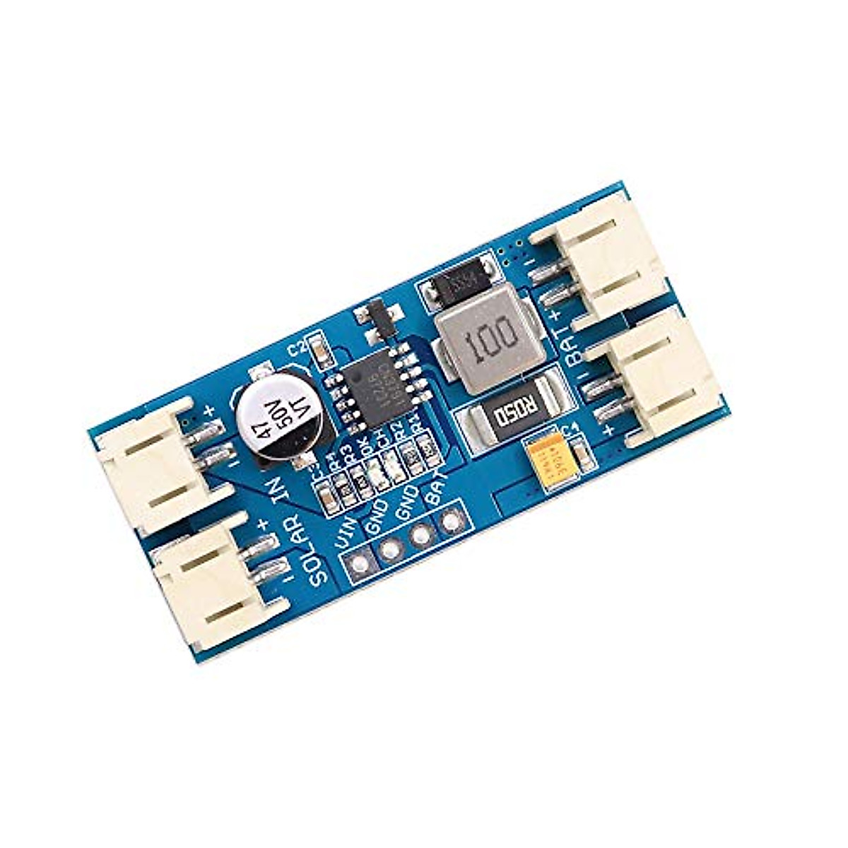 HiLetgo CN3791 Solar Charge Controller Board MPPT 1 Cell LiPo Battery Charge 12V Solar Panel Charger Regulator Control Module JST PH2.0 Auto Recharge for Battery withCables