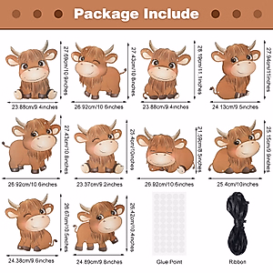 Highland Cow Print Party Banner Cow Print Party Supplies Brown Cow Birthday Party Banner Farm Animal Cow Party Banner for Baby Shower Western Cow Theme Party Indoor Home Outdoor Porch Sign Decorations